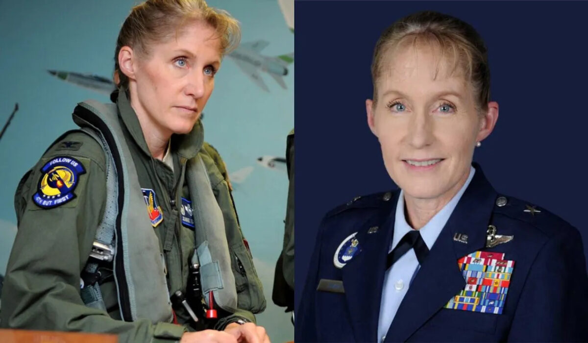 Who Is Jeannie Leavitt? US Air Force's First Female Fighter Pilot And ...